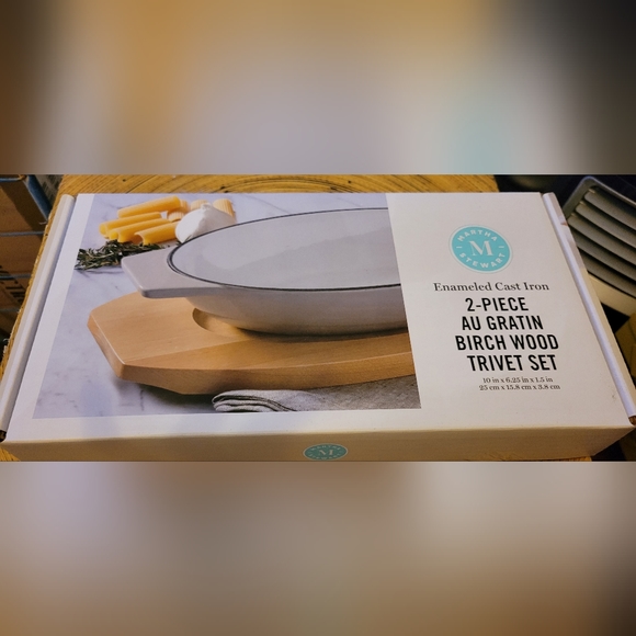 Martha Stewart | Kitchen | Martha Stewart Oval Casserole Birch Wood ...